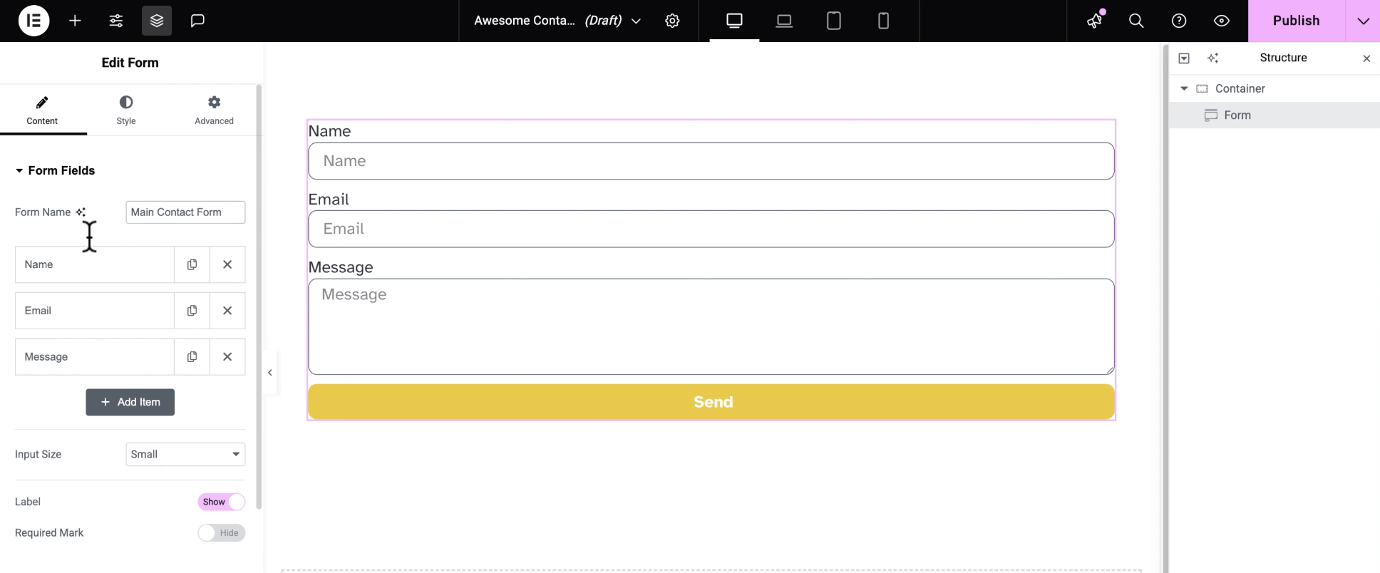 Elementor Contact Form Tutorial – WP Roads